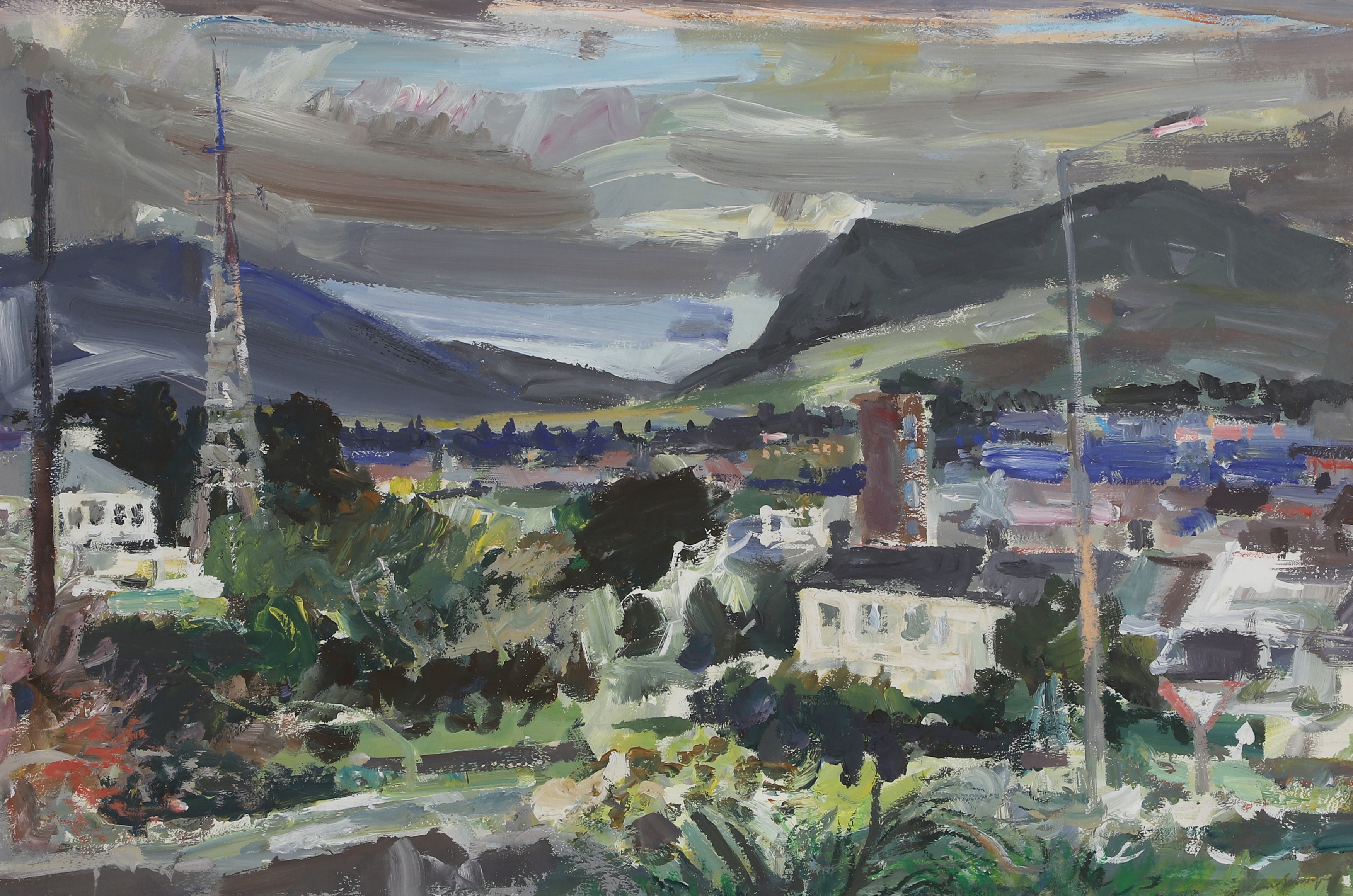 William Selwyn | View from Bron Eyri (1989) | MutualArt