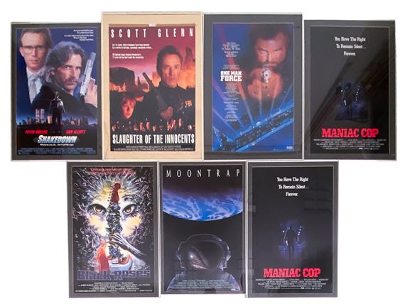 Danielle Balbuena | 1980'S ACTION MOVIE POSTER GROUPING | MutualArt