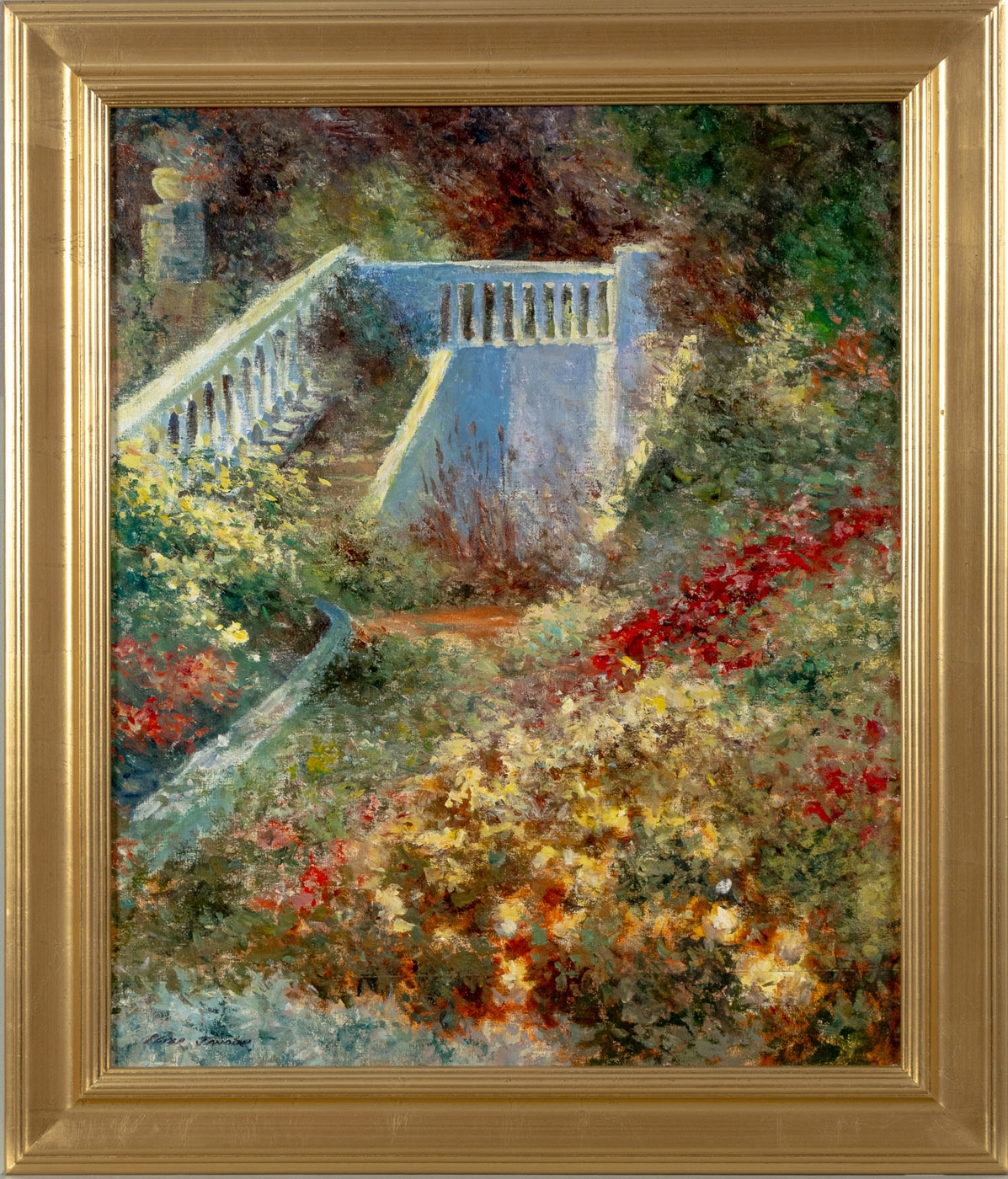 Peter Jander | Staircase in landscape | MutualArt