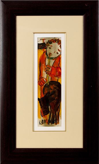 Lynette Barnard | Figure with donkey | MutualArt