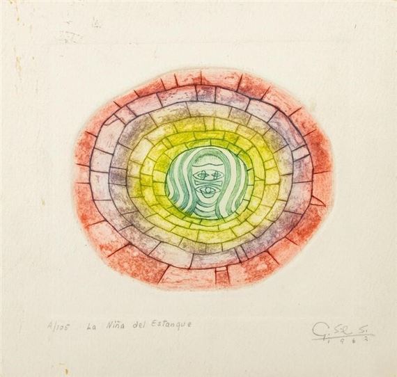 Guillermo Silva Santamaria | Guillermo Silva La Nina del Estanque ...