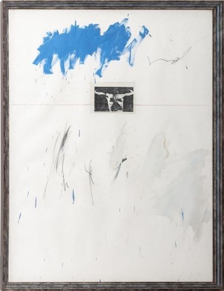 Man Ray | Abstract Expressionist Composition in Blue | MutualArt