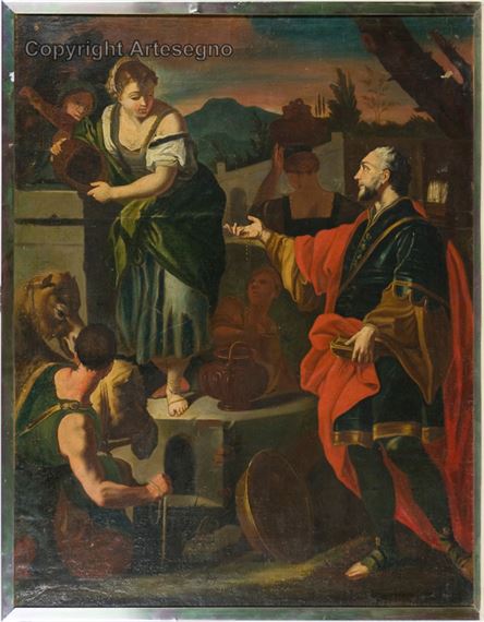 Francesco Solimena | Rebecca e Giacobbe | MutualArt