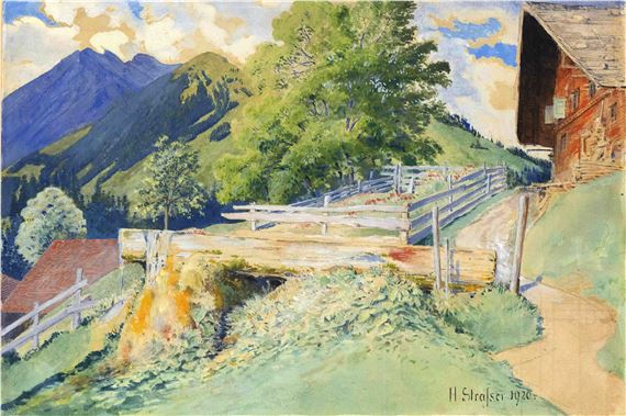 Hans Strasser | schweizer Maler und Anatom in Bern (1920) | MutualArt