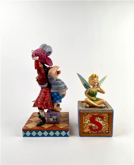 Jim Shore | Captain Hook & Tinker Bell Jim Shore Figurines (Original ...