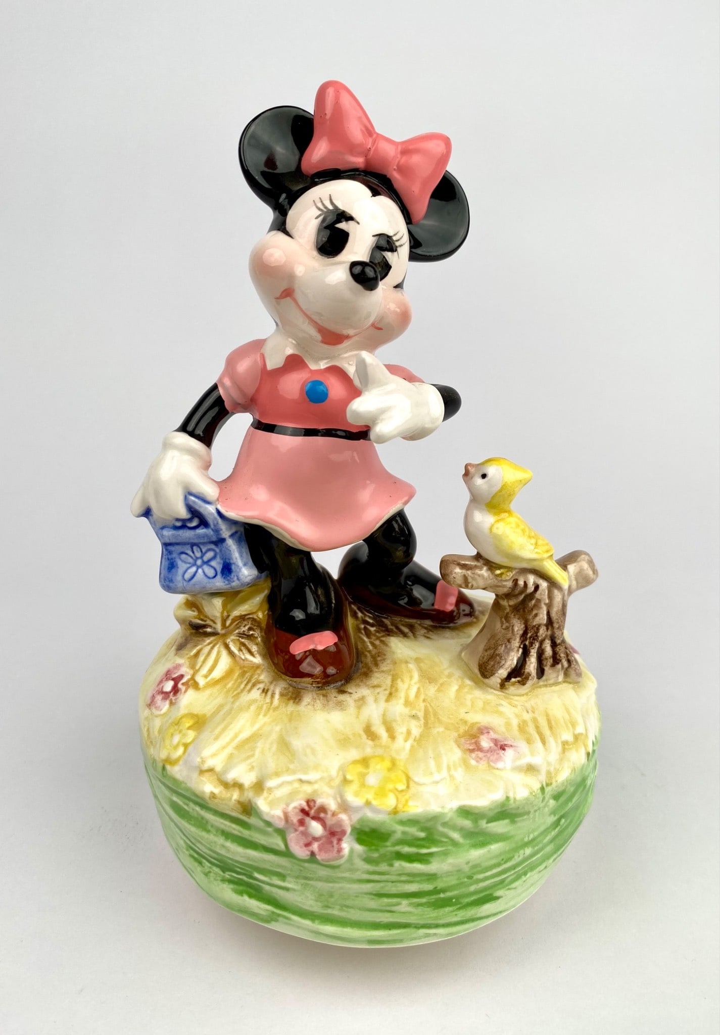 Walt Disney | Set of Four Disney Minnie Mouse Ceramic Music Boxes ...