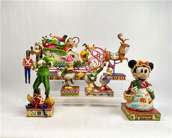 Jim Shore | Disney Traditions by Jim Shore Christmas Figurines Set ...