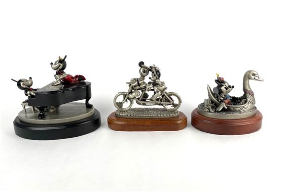 Chilmark | Set of 3 Disney Limited Edition Chilmark Hudson Creek Pewter ...