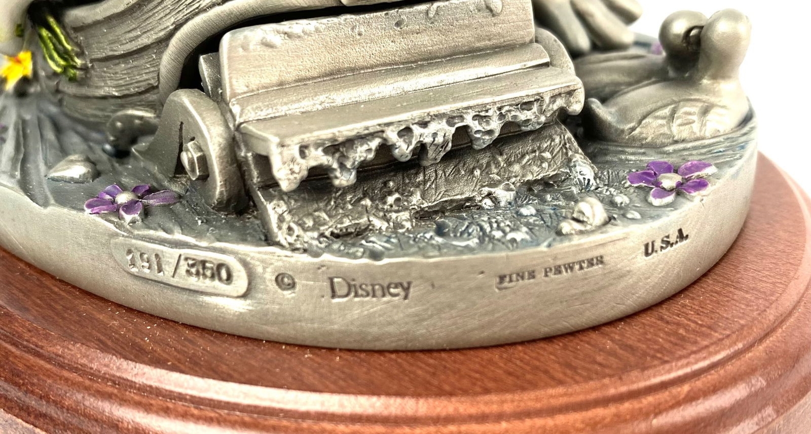 Chilmark | Set of 3 Disney Limited Edition Chilmark Hudson Creek Pewter ...