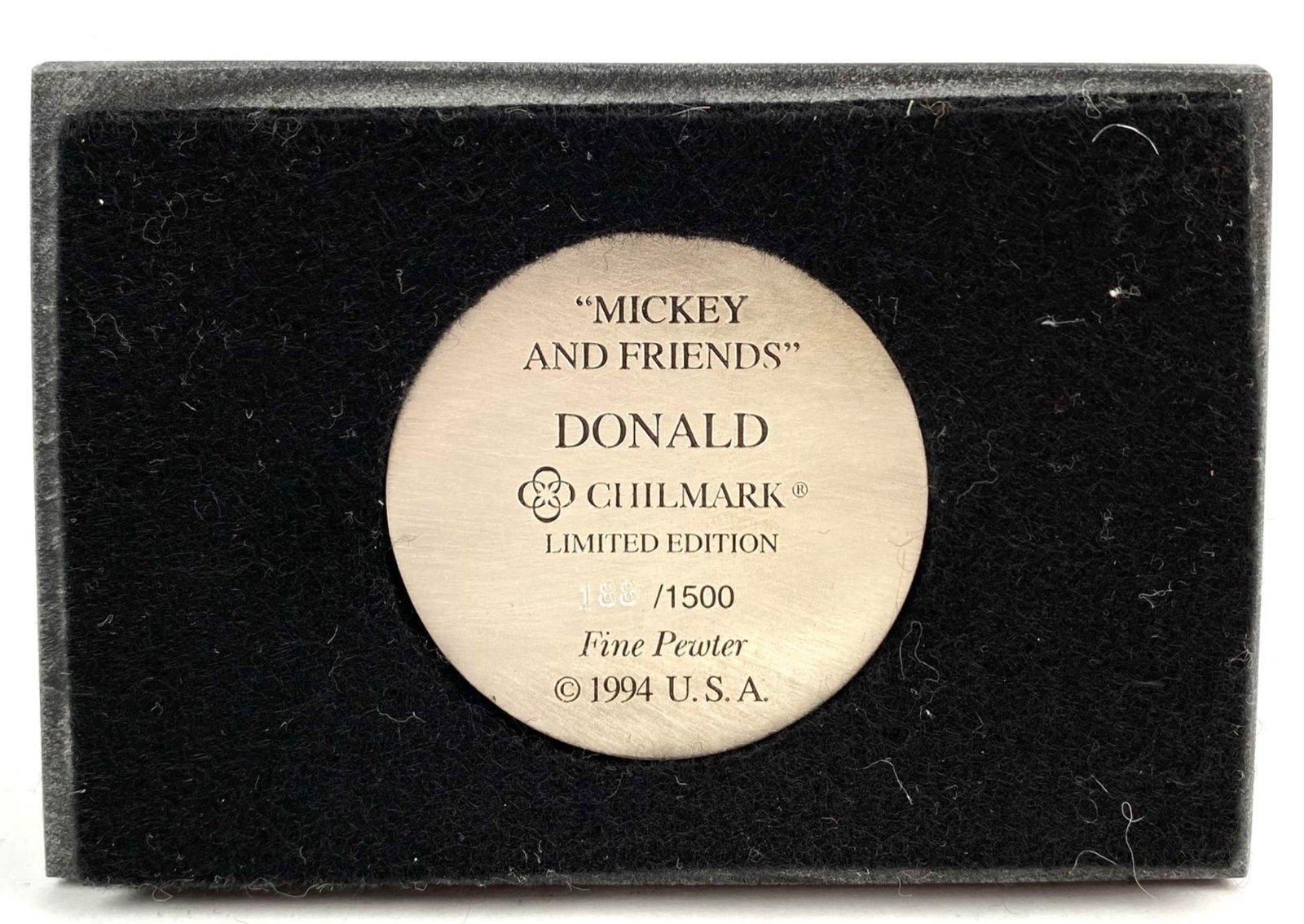 Chilmark | Chilmark Fine Pewter Mickey and Friends Limited Edition ...