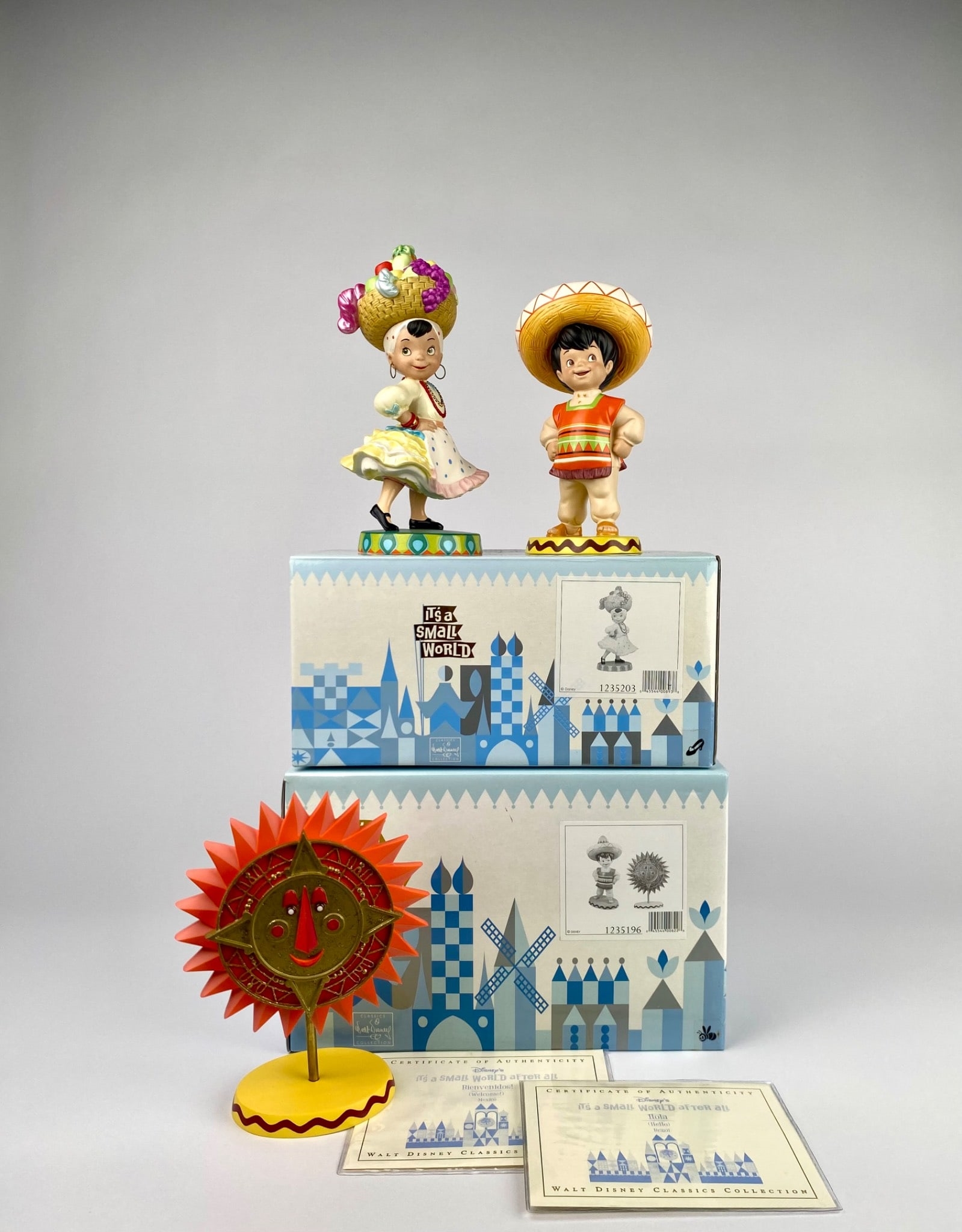 Walt Disney | Disney Its a Small World Mexico and Brazil Trio (COA ...