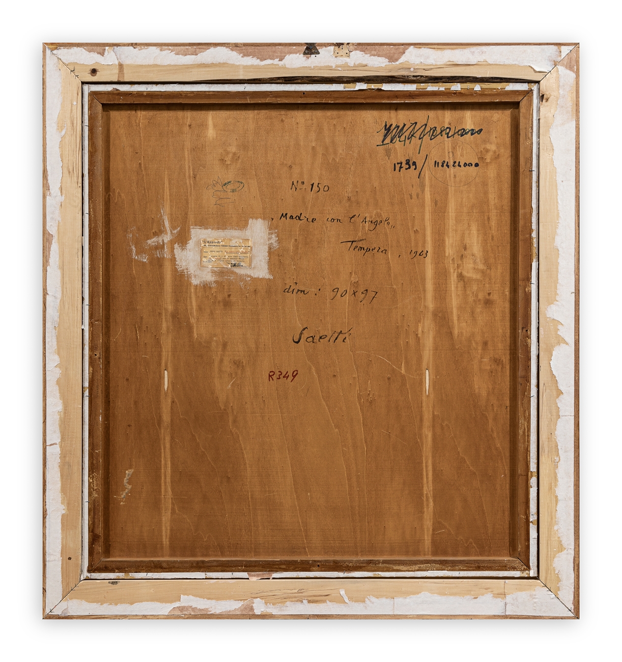 Bruno Saetti | La madre con l'angelo (1963) | MutualArt