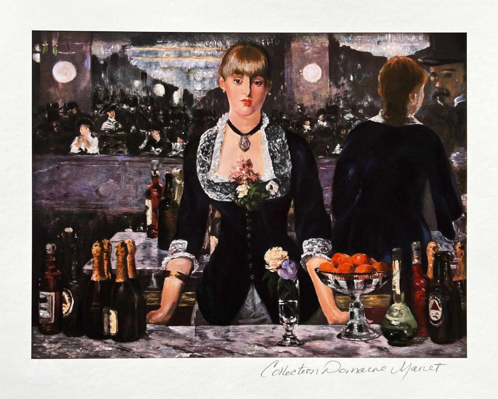 Édouard Manet | Edouard Manet Bar At The Folies Bergene Estate Signed ...