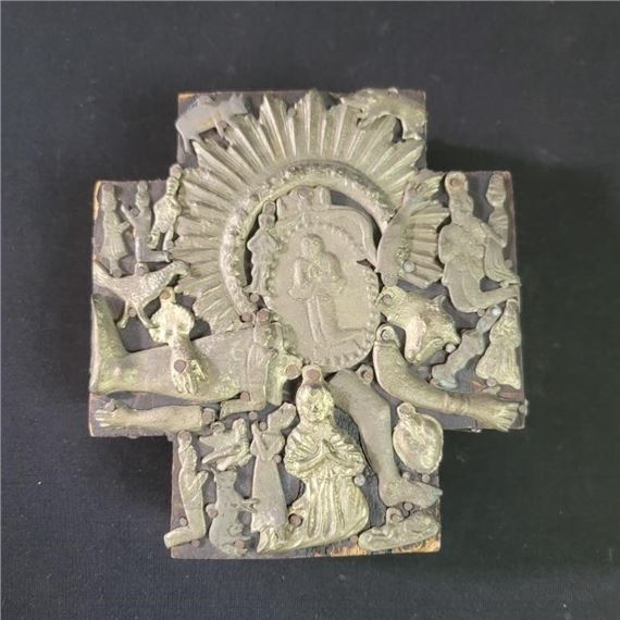 Estela Ogazon | Milagro cross by Mexican artist Estela Ogazon | MutualArt