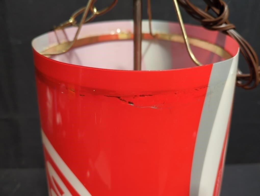 Coca Cola | Plastic Coca-Cola hanging light fixture | MutualArt