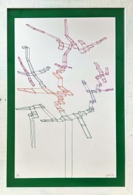 Achille Perilli | Systematic 2 (1975) | MutualArt