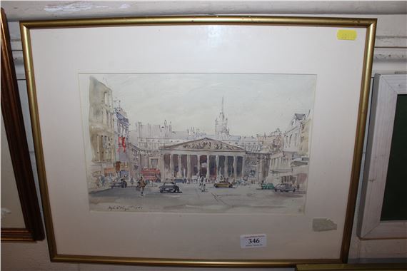 Hugh McKenzie | ink and wash study depic | MutualArt