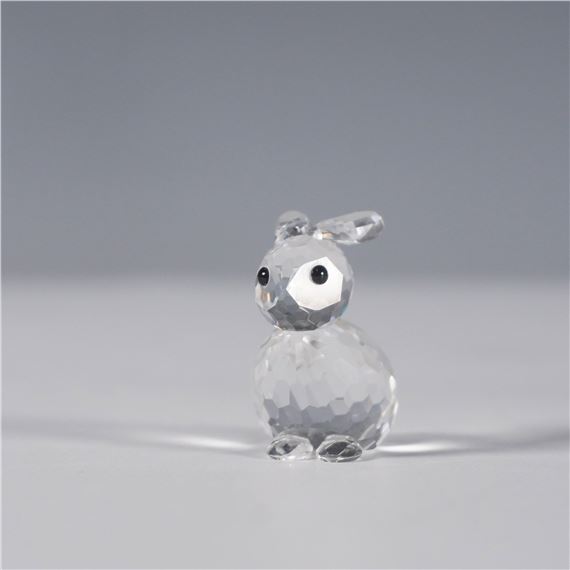 Swarovski | Swarovski Silver Crystal Mini Rabbit Figurine | MutualArt