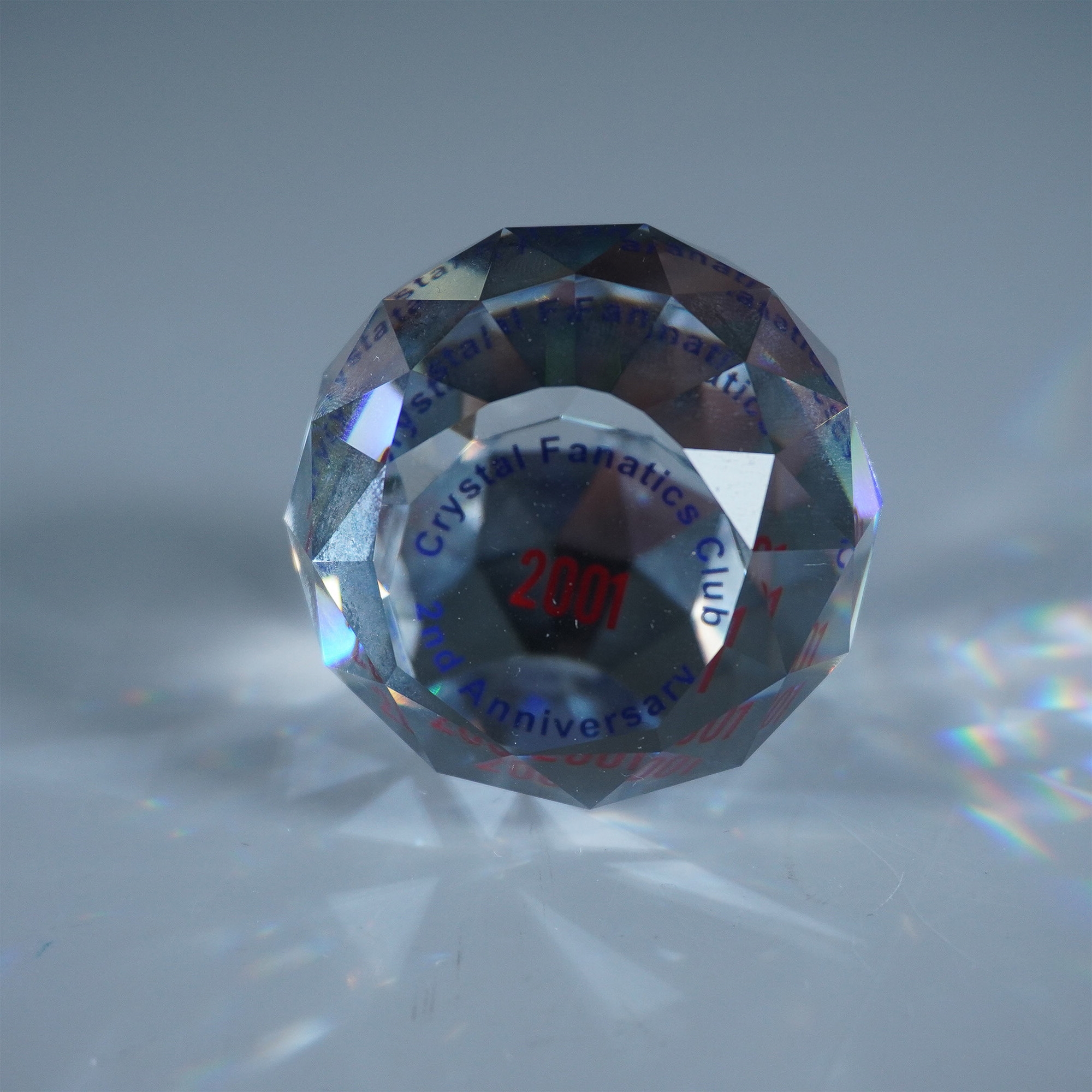 Swarovski | Swarovski Crystal Fanatics Club 2001 Paperweight (2001 ...