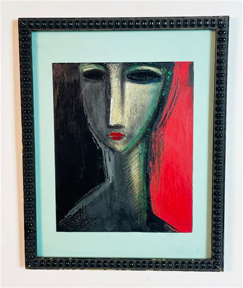 Prior | Stunning Portrait Painting, Signed | MutualArt