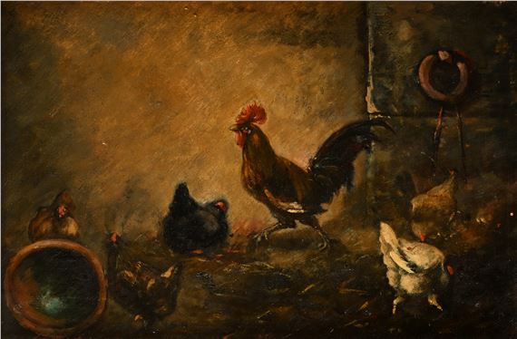 Francesco Fernandi | Un pollaio | MutualArt