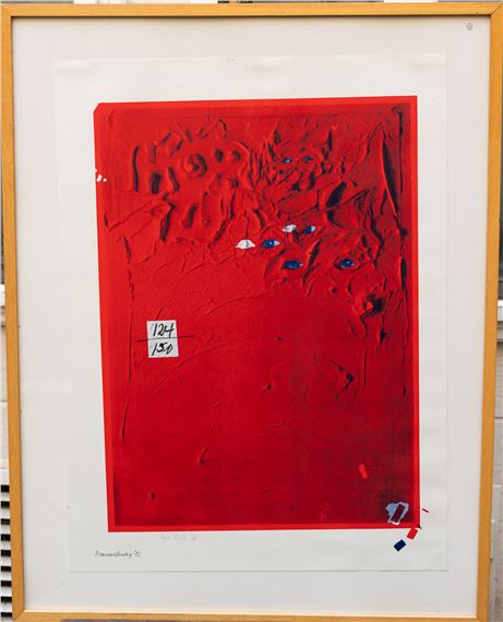 Dieter Roth | Braunschweig 72. Colour art print on paper. Hand signed ...