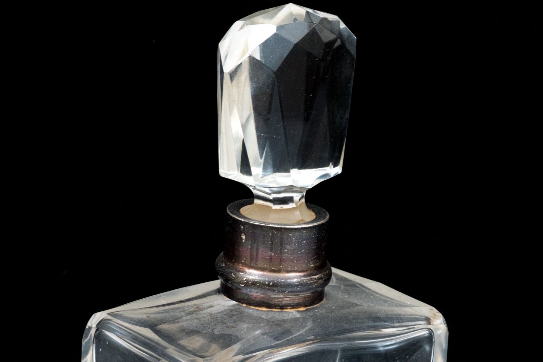 Simon Pearce | Silver Mounted Crystal Decanter And Vintage Simon Pearce ...