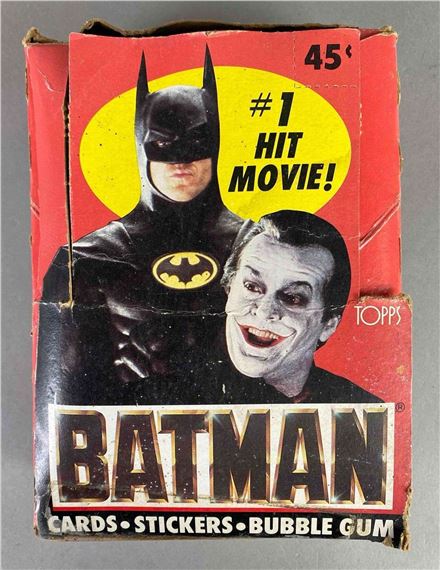 Topps | 1989 Topps Batman Series 1 Movie Trading Card Box with Cards ...