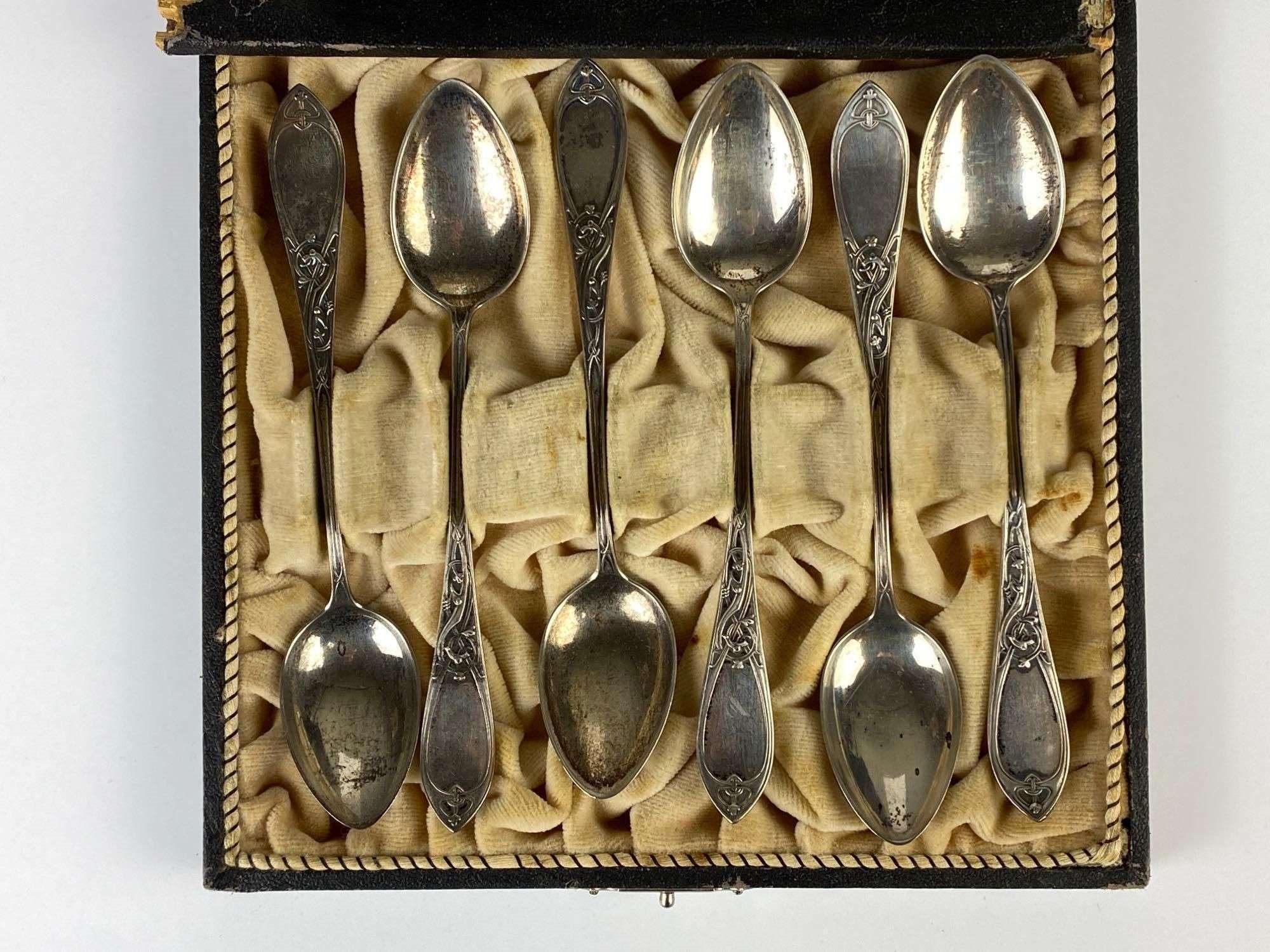 Daniel Anderson | Set of 6 Emil Anderson 830 Silver Spoons Turn off bid ...