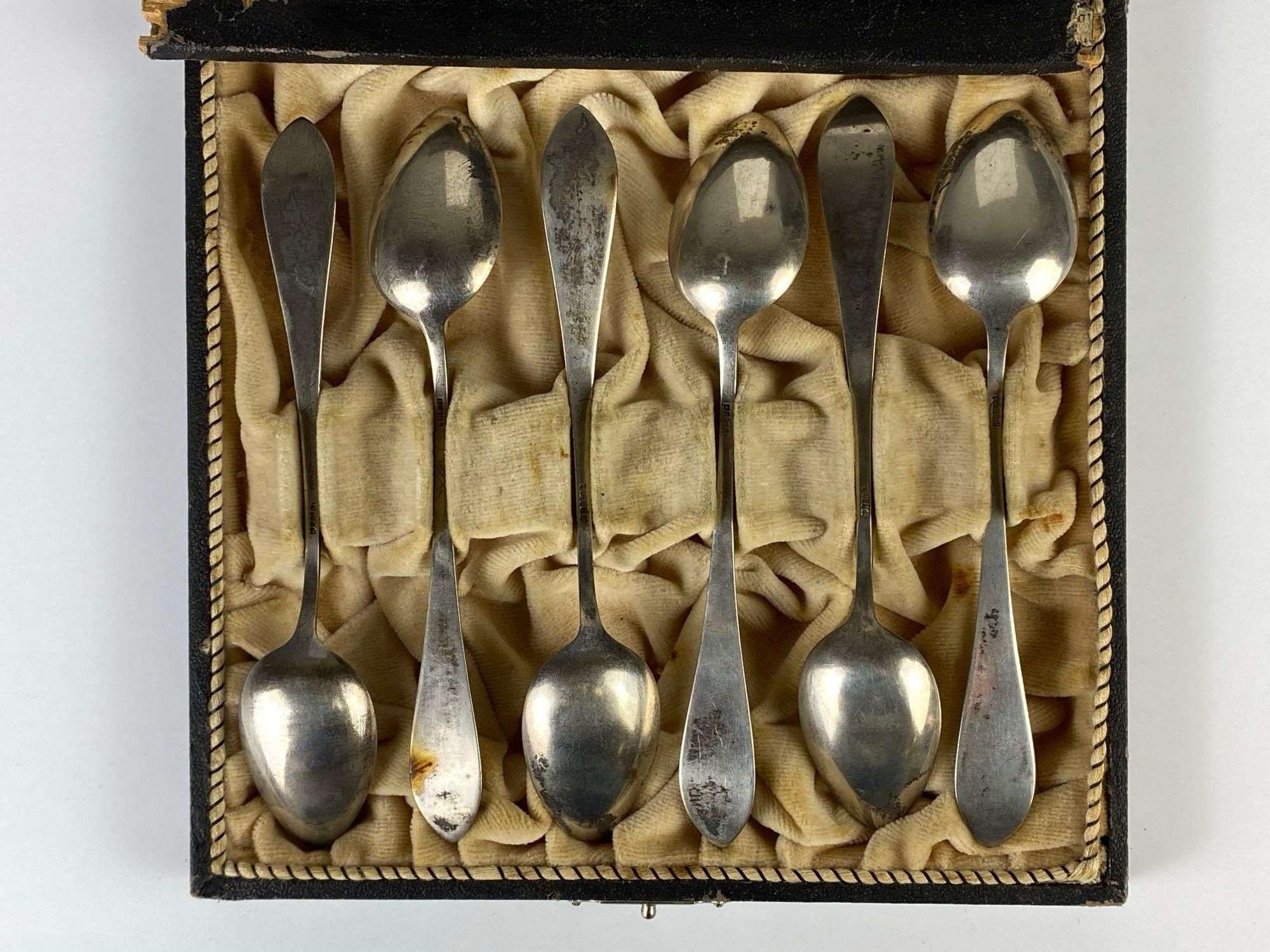 Daniel Anderson | Set of 6 Emil Anderson 830 Silver Spoons Turn off bid ...