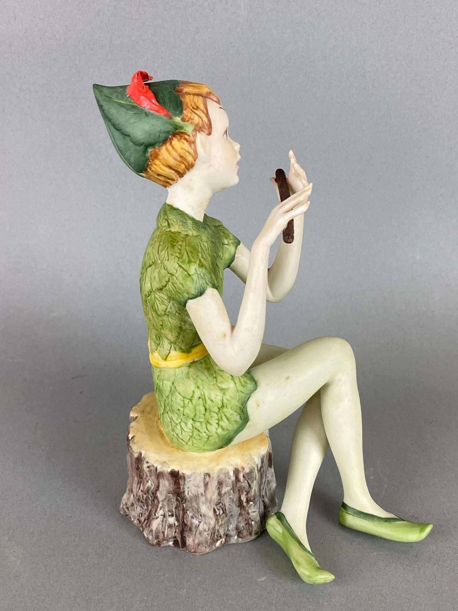 Walt Disney | Cybis Walt Disney Porcelain Peter Pan Figurine Turn off ...