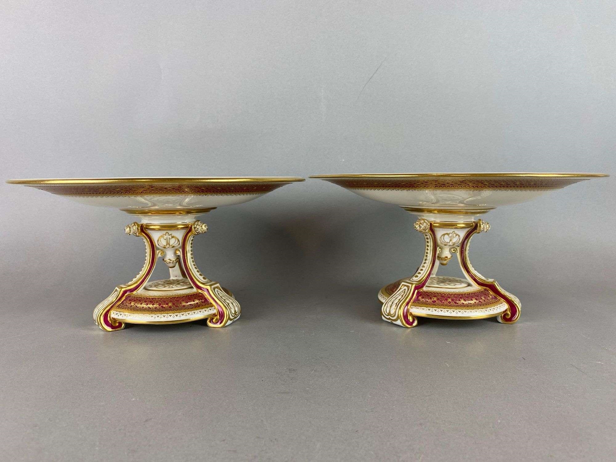 Royal Worcester | Group of 2 Antique Royal Worcester Compotes Turn off ...