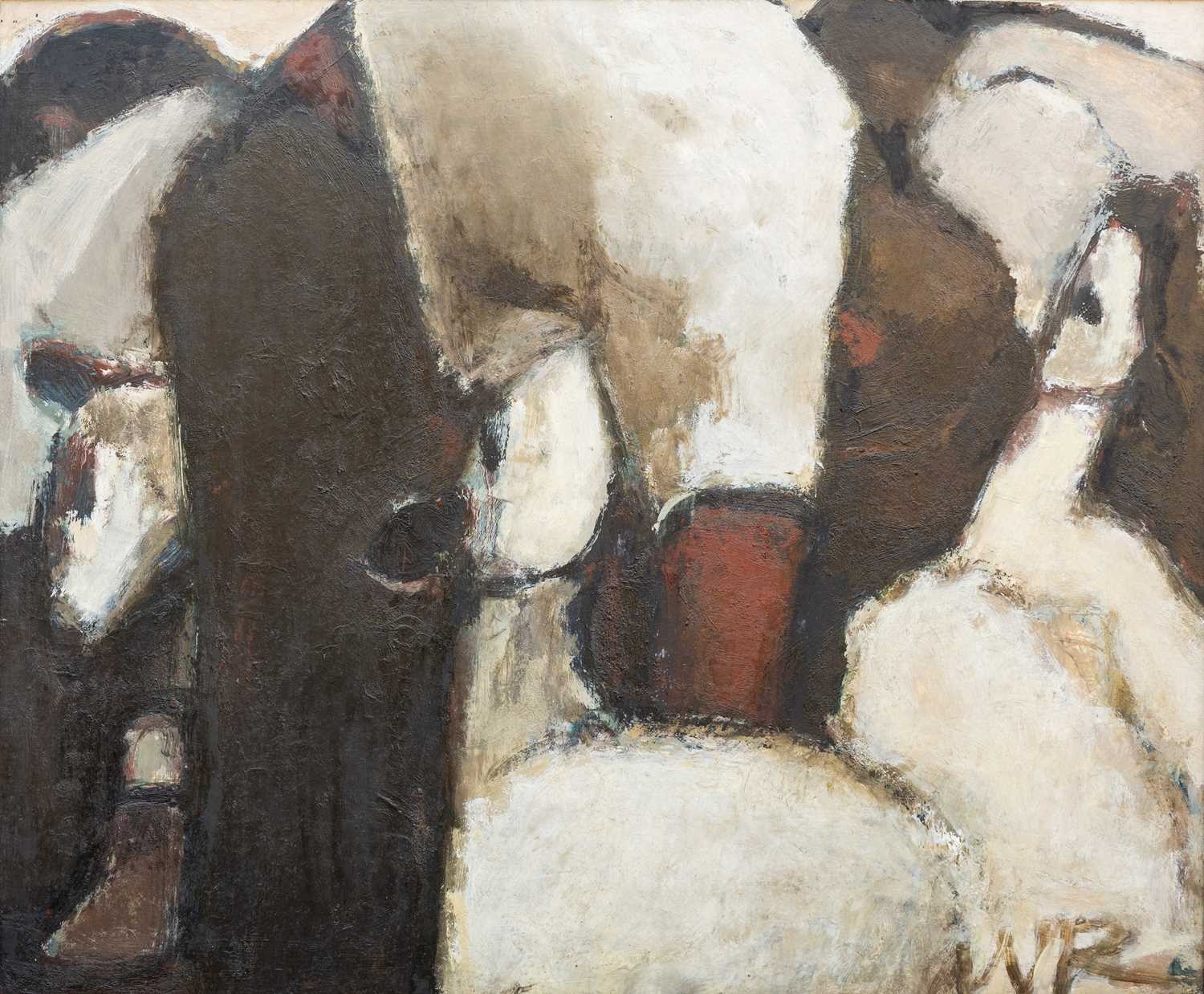 Will Roberts | 2000) oil on board - sheep shearing | MutualArt