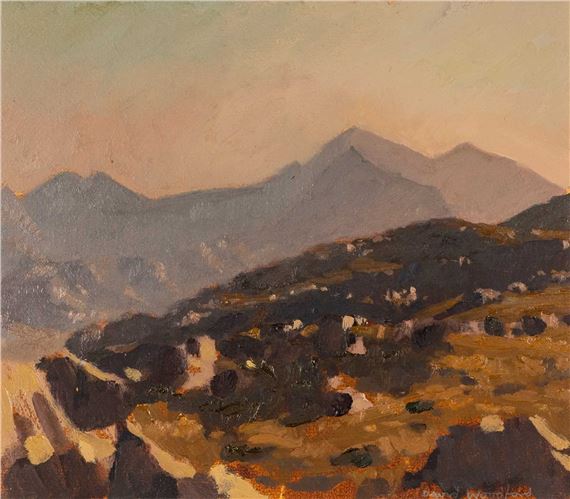 David Woodford | Snowdon from the Southern Flanks of the Glyders ...