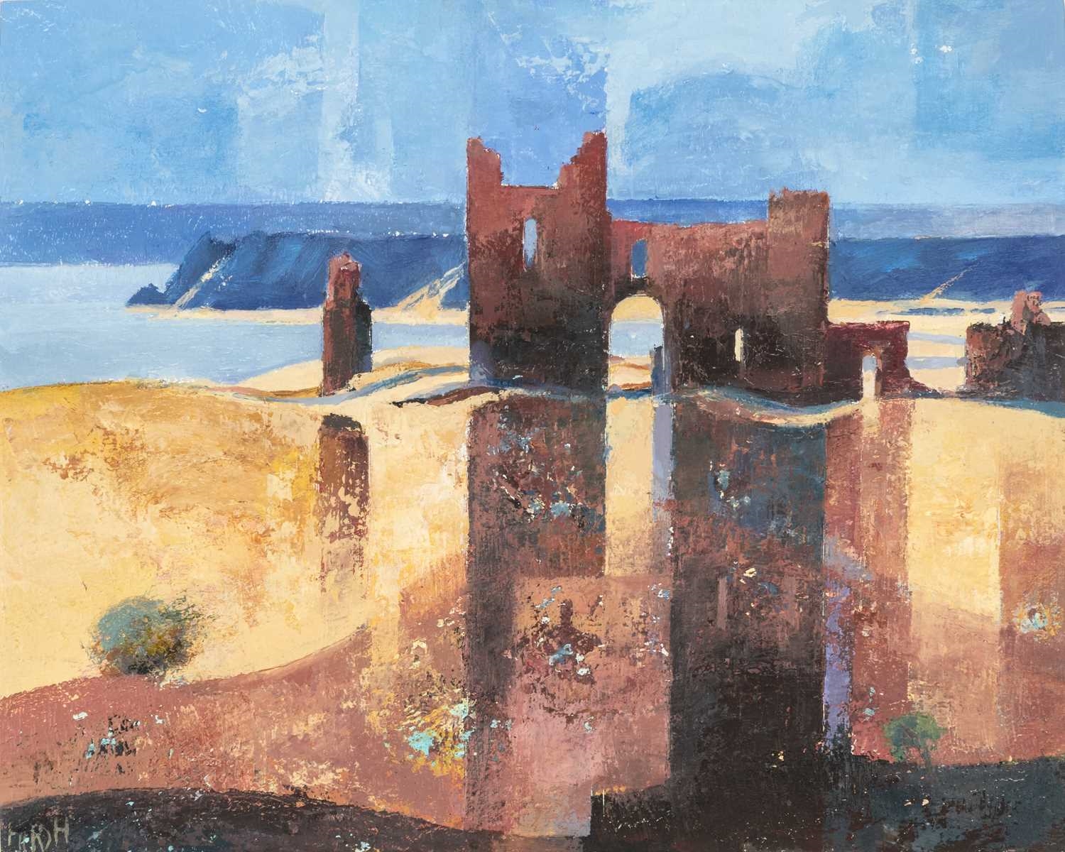 Robert Harrison | Pennard Castle on the Gower Peninsula | MutualArt
