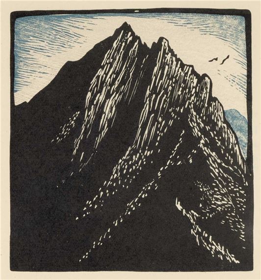 John Petts | Y Grib Goch (1948) | MutualArt