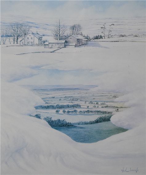 Neil Simone | Upon clouds of snow | MutualArt