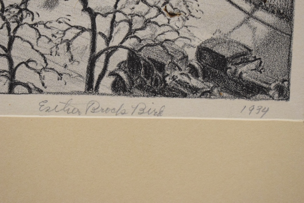 Esther Brock Bird | Entrance to Central Park (1934) | MutualArt