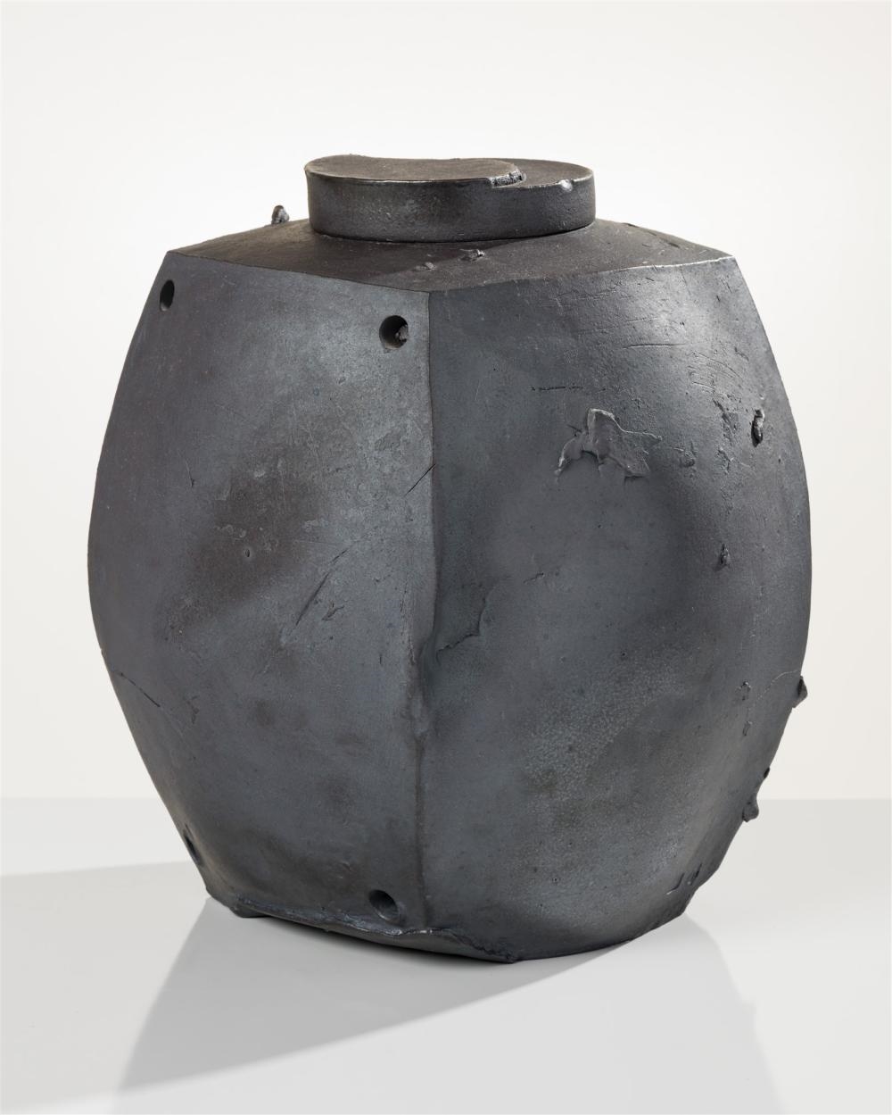 Chris Staley | Chris Staley Large Lidded Vessel (2005) | MutualArt