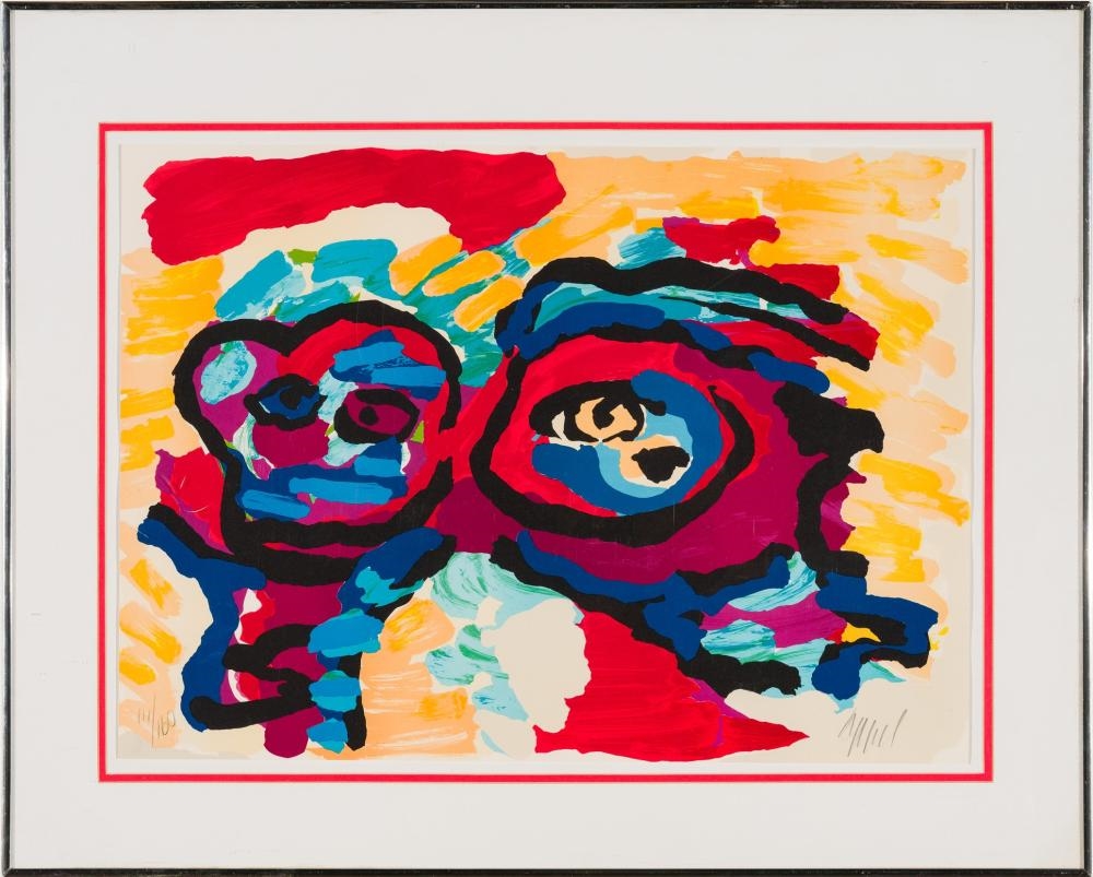 Karel Appel | Karel Appel Mother and Little Boy | MutualArt