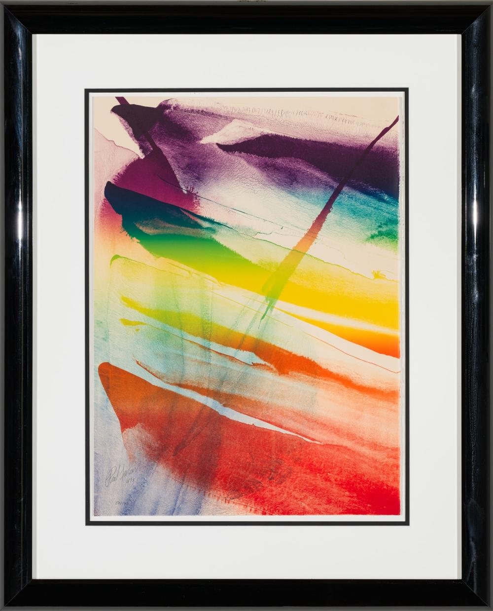 Paul Jenkins | Paul Jenkins Phenomena Franklin's Kite (1973) | MutualArt