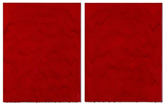 Bobby Silverman | Bobby Silverman Red Diptych | MutualArt