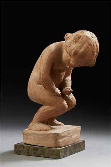 Albert Marque | Albert MARQUE (1872-1939) Crouching Love, 1911 ...