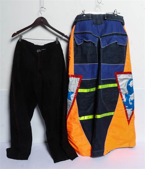 Jeans | Two pairs of baggy jeans | MutualArt