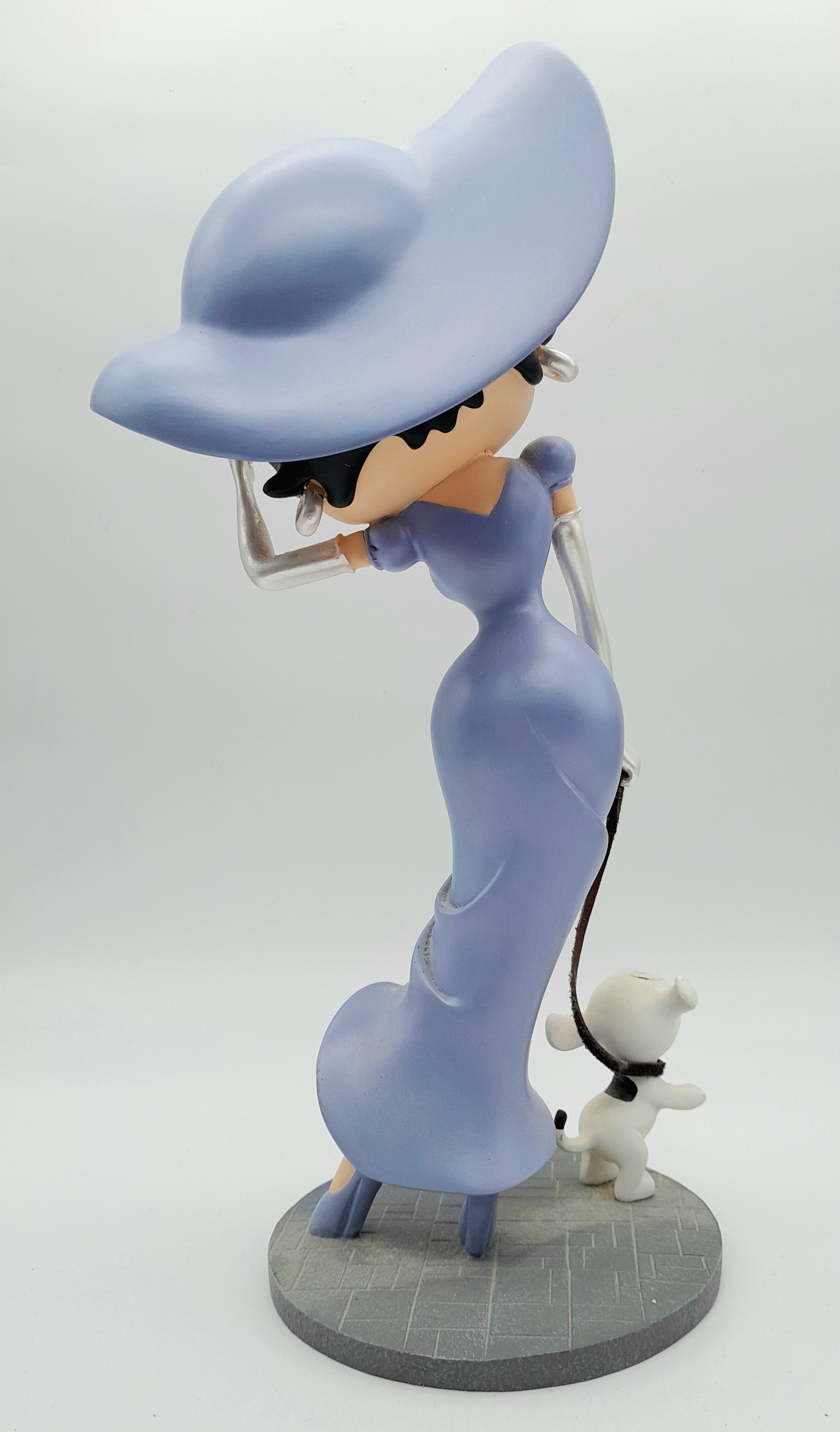 Betty | A vintage Betty Boop walking with Pudgy resin | MutualArt