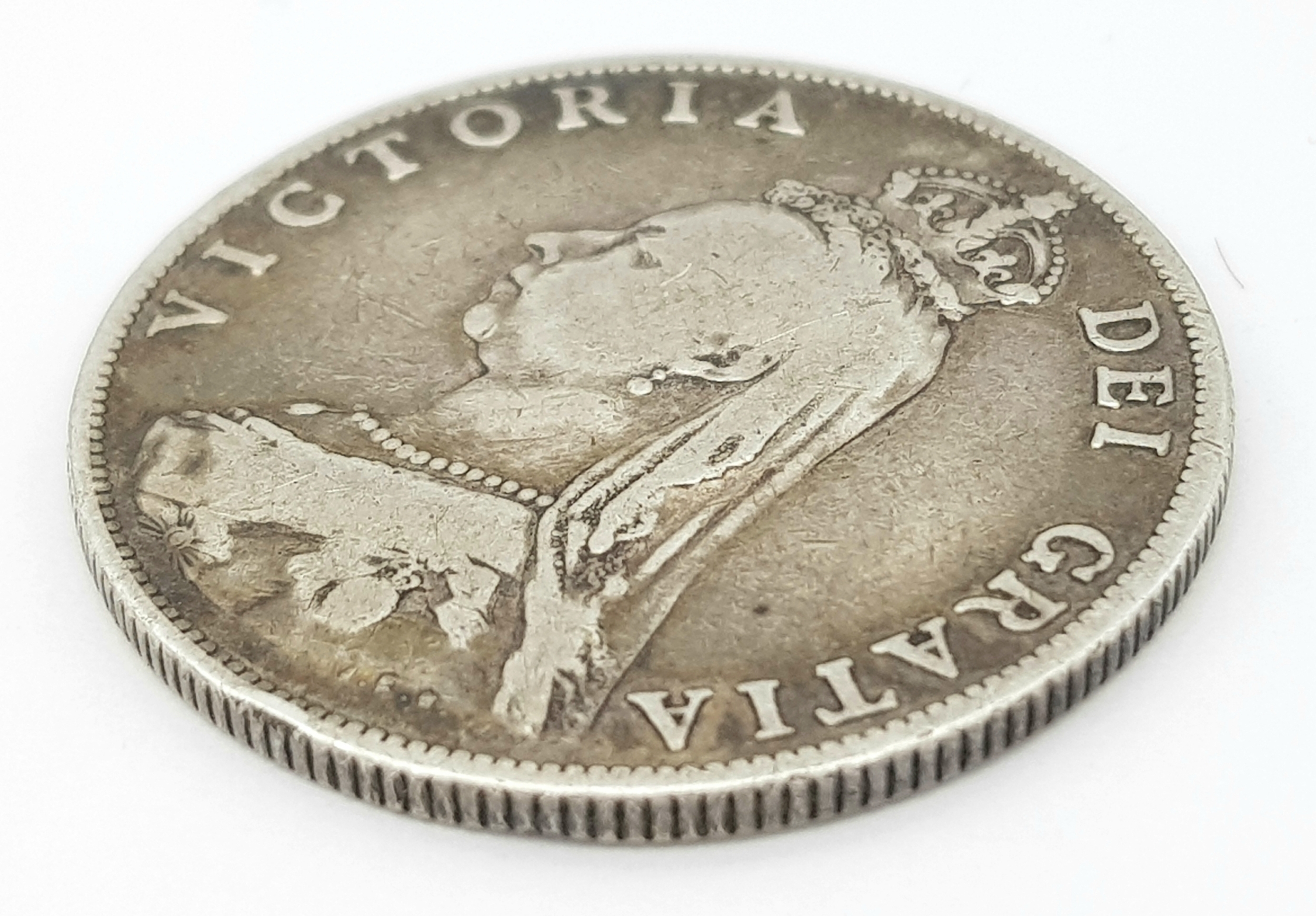 Queen Victoria | A 1887 QUEEN VICTORIA JUBILEE DOUBLE FLORIN COIN (1887 ...