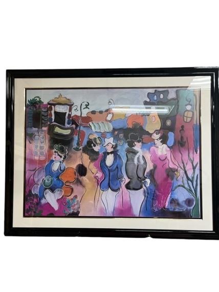 Zule Moskowitz | The strollers | MutualArt