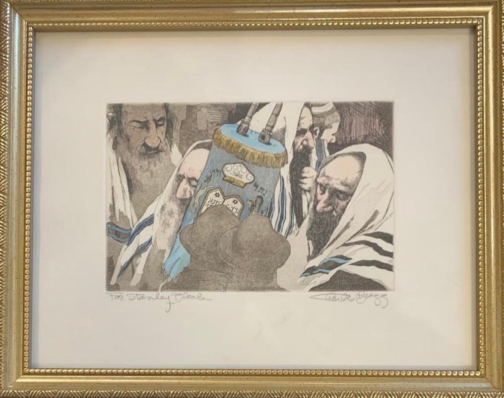 Charles Bragg | Charles Bragg- Dedicated etching on paper | MutualArt