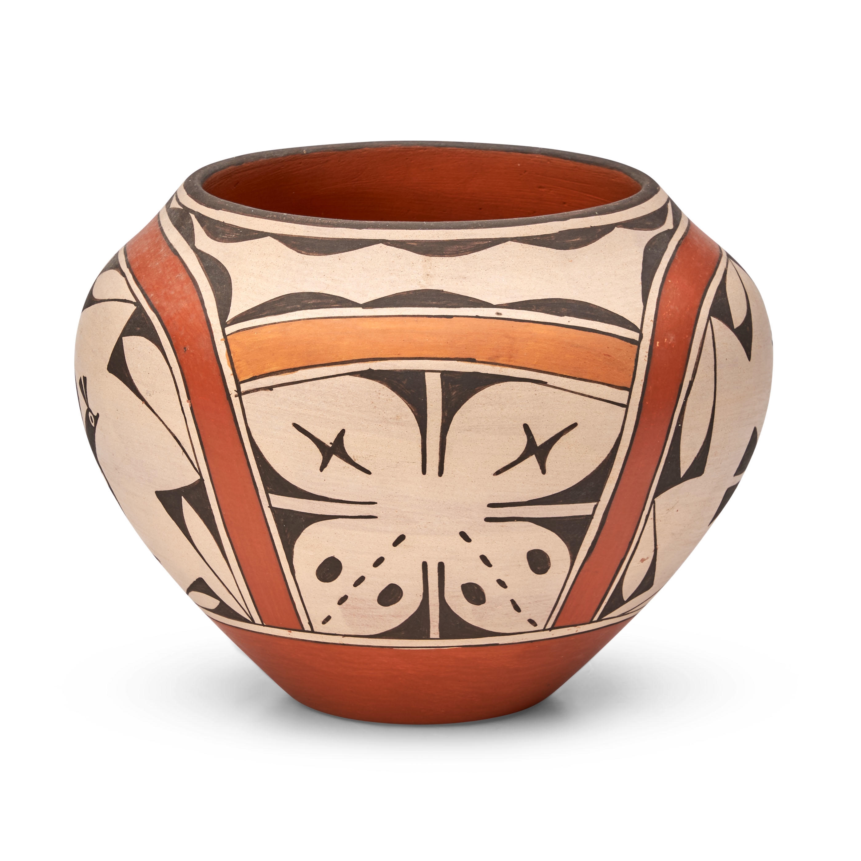 Ruby Panana | A Ruby Panana polychrome pottery jar | MutualArt