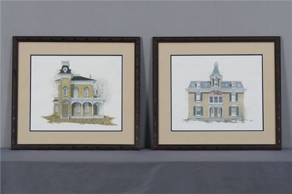 Walter Campbell | Victorian Home Facades (1978) | MutualArt